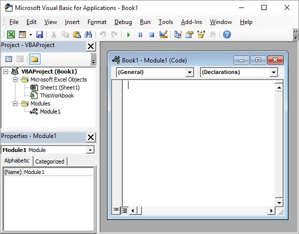 Excel Visual Basic for Applications online training